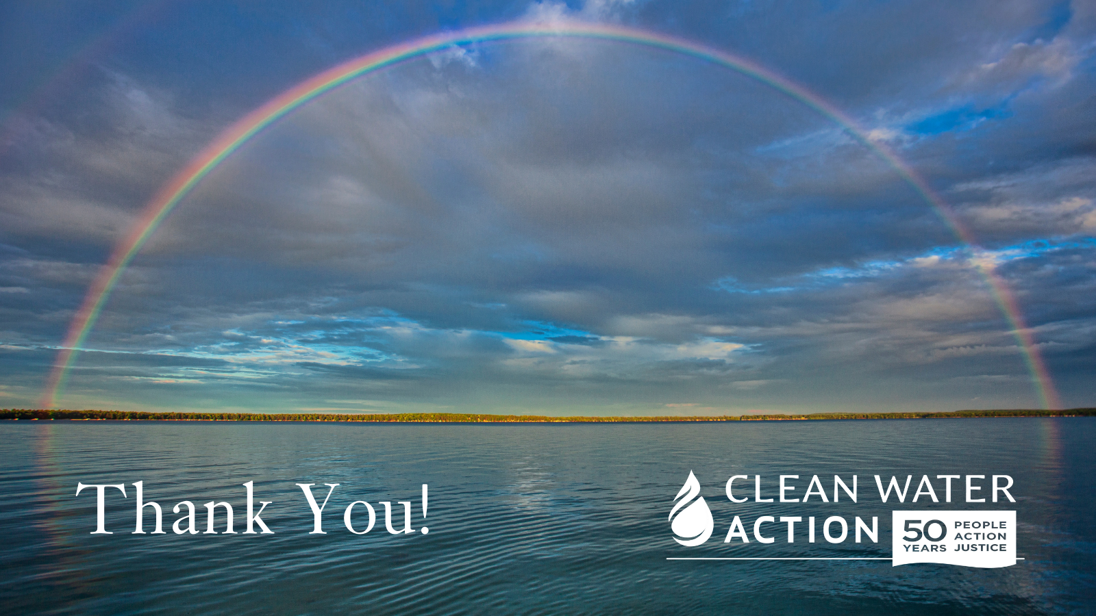 Thank You for Your Support! | Clean Water Action