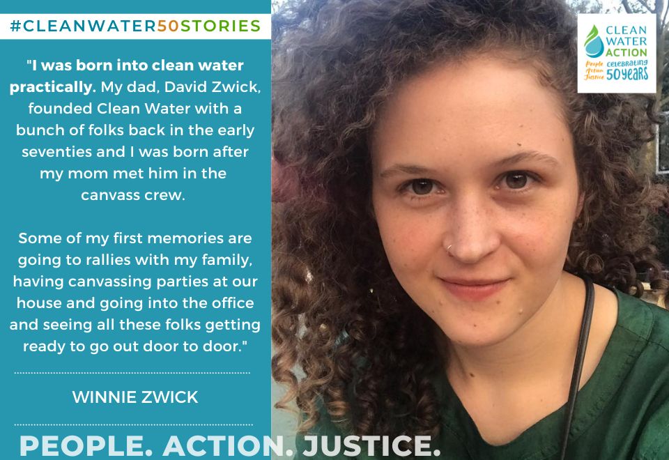 Clean Water 50 Stories: Winnie Zwick | Clean Water Action