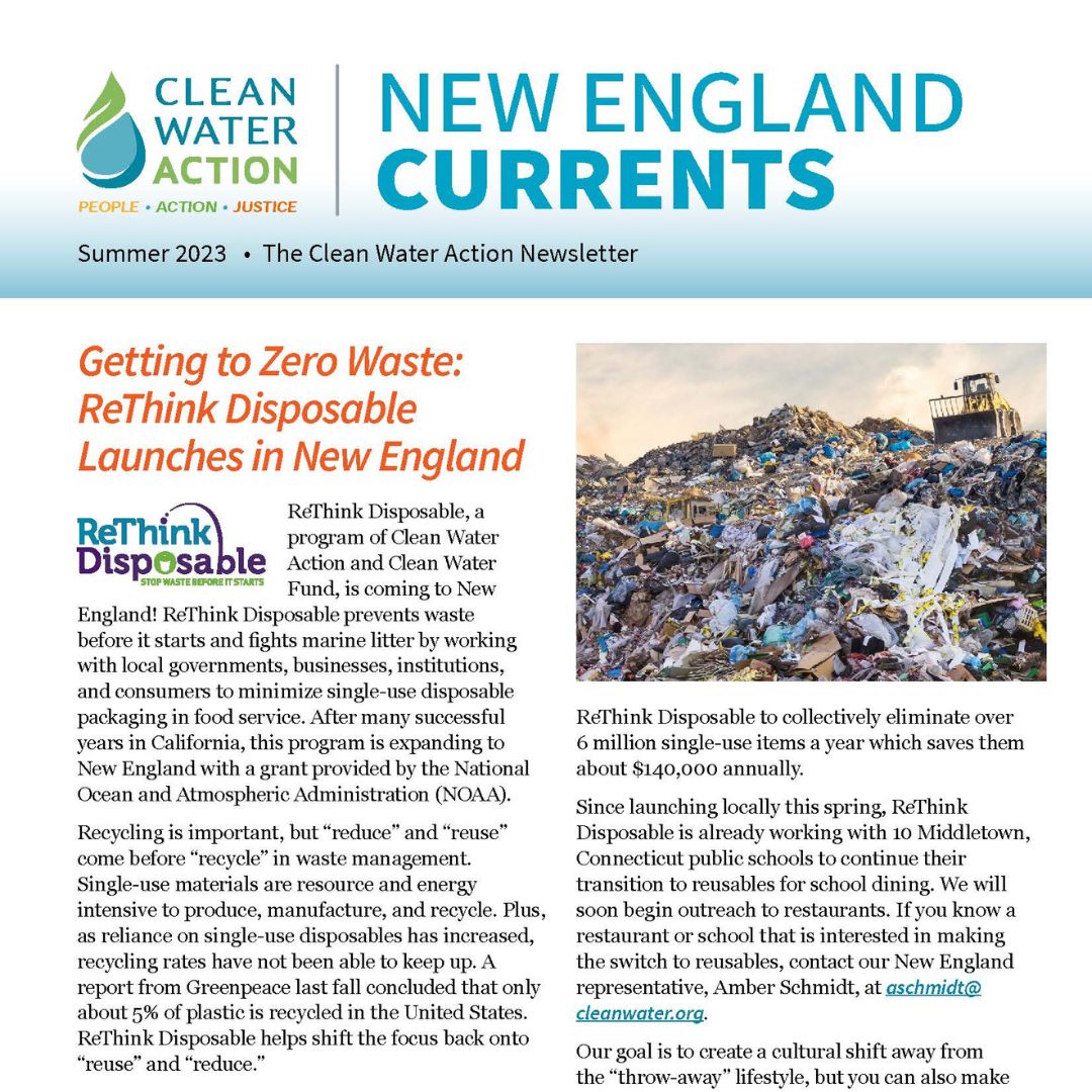 New England Currents | Summer 2023 | Clean Water Action